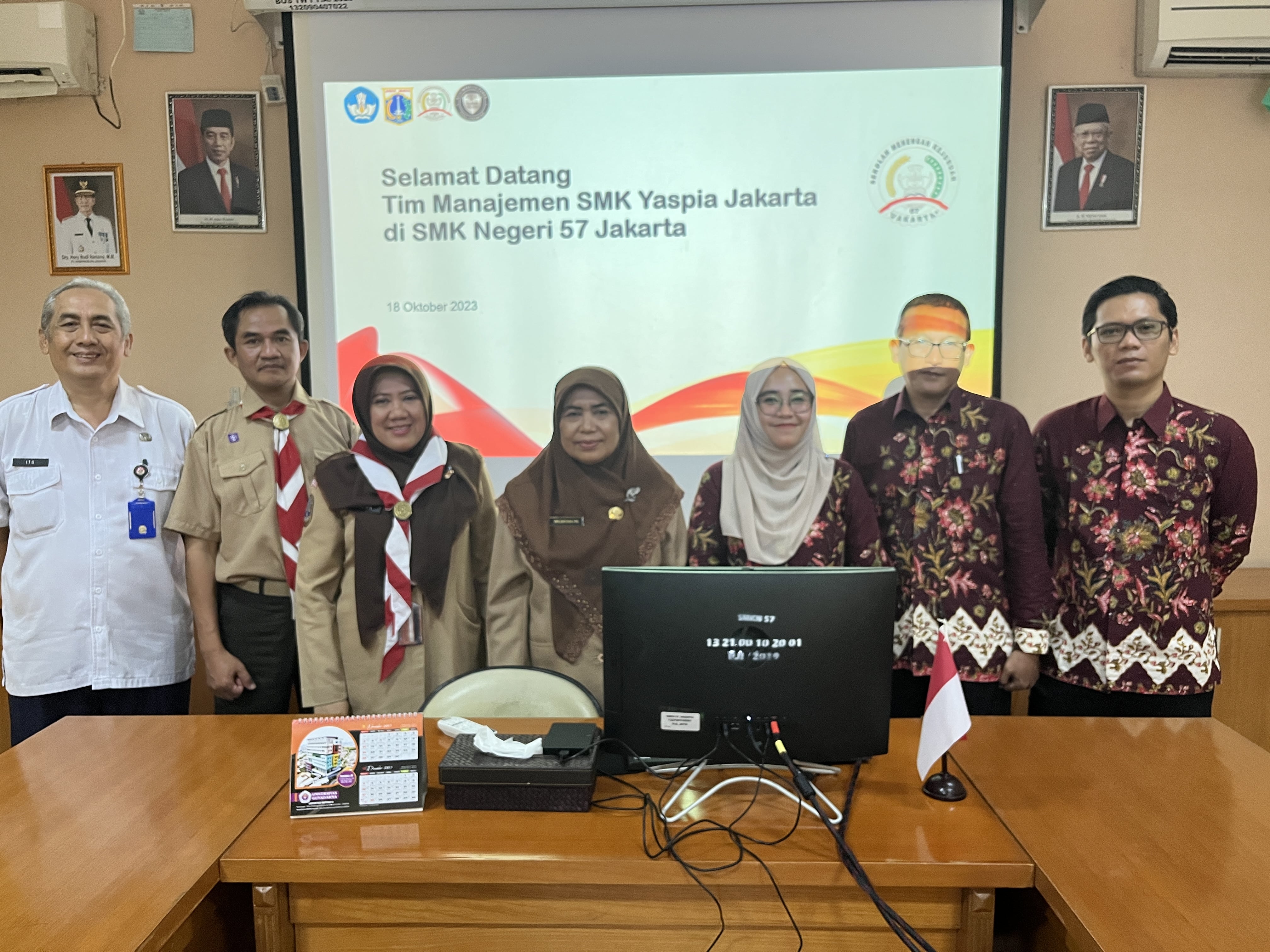 Kunjungan SMK Yaspia Jakarta - SMKN 57 Jakarta | smkn57jkt.sch.id